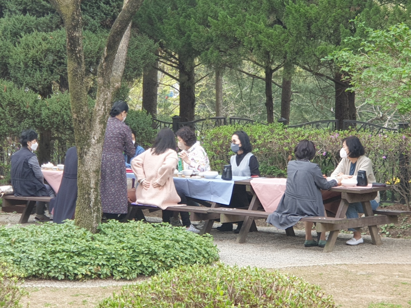 꽃과 함께한 들차회~ 한국지역사회교육협의회 연합kace연합